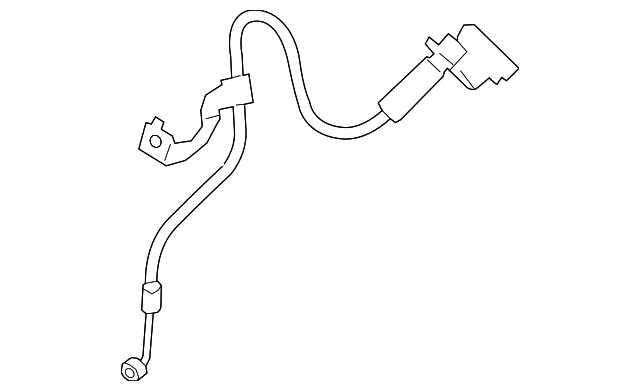 2019-2023 Ford Ranger | Brake Hose | KB3Z-2078-D | Walls' Ford Parts