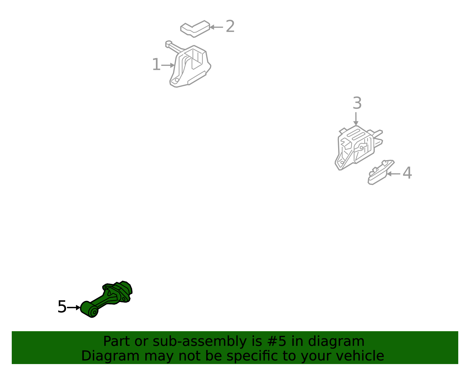 Genuine Torque Arm for 2022-2023 Hyundai Kona | Part# 21950-Q5000 ...