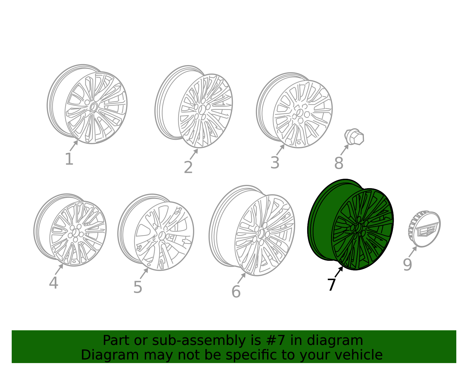 23391275 - 2019-2020 Cadillac CT6 - Wheel | Partners Chevy