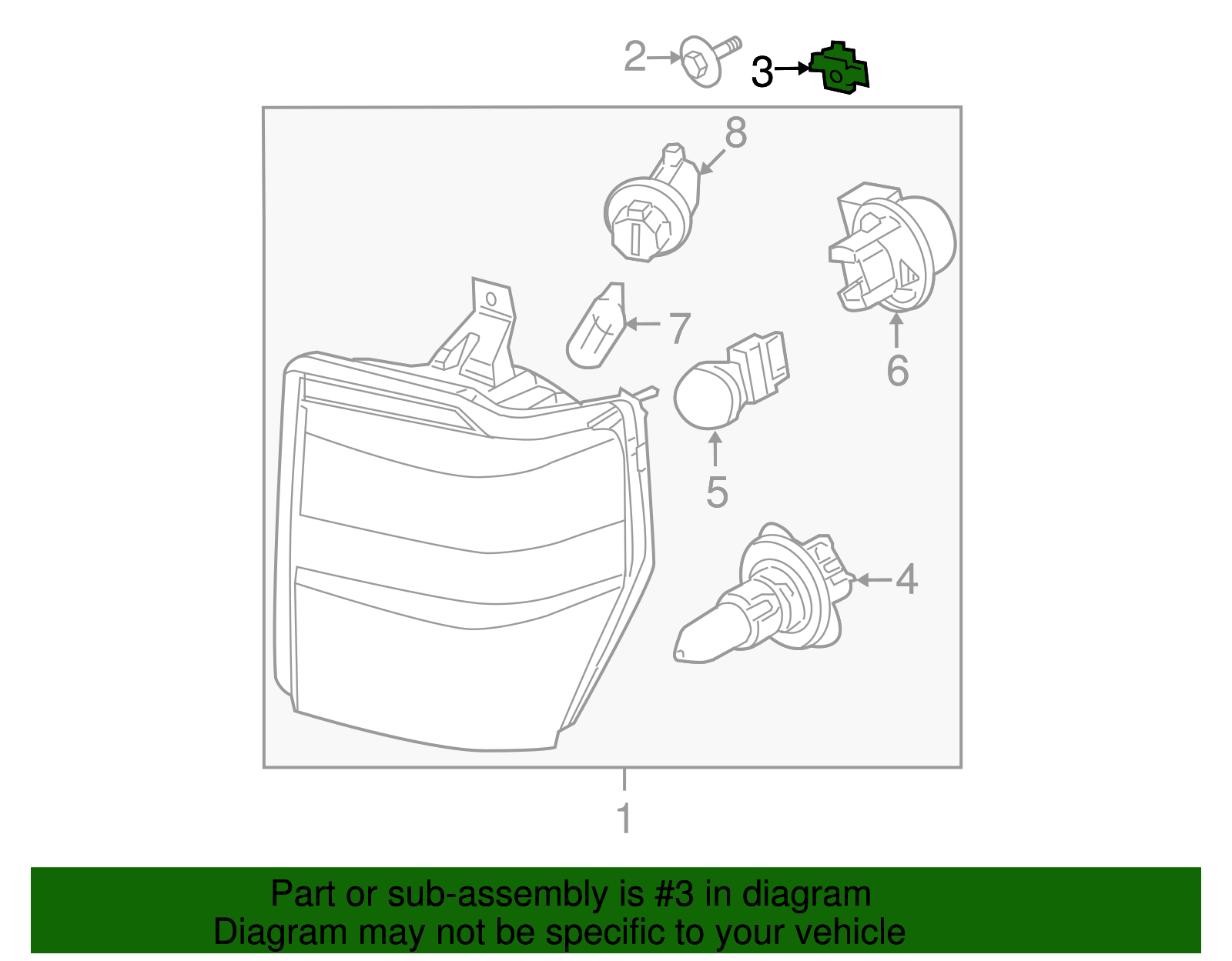 2008-2010 Ford | Mount Panel Clip | W710793-S439 | Walls' Ford Parts