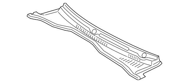 Genuine Toyota Cowl Grille part# 55708-04072 for 2016-2023 Toyota ...