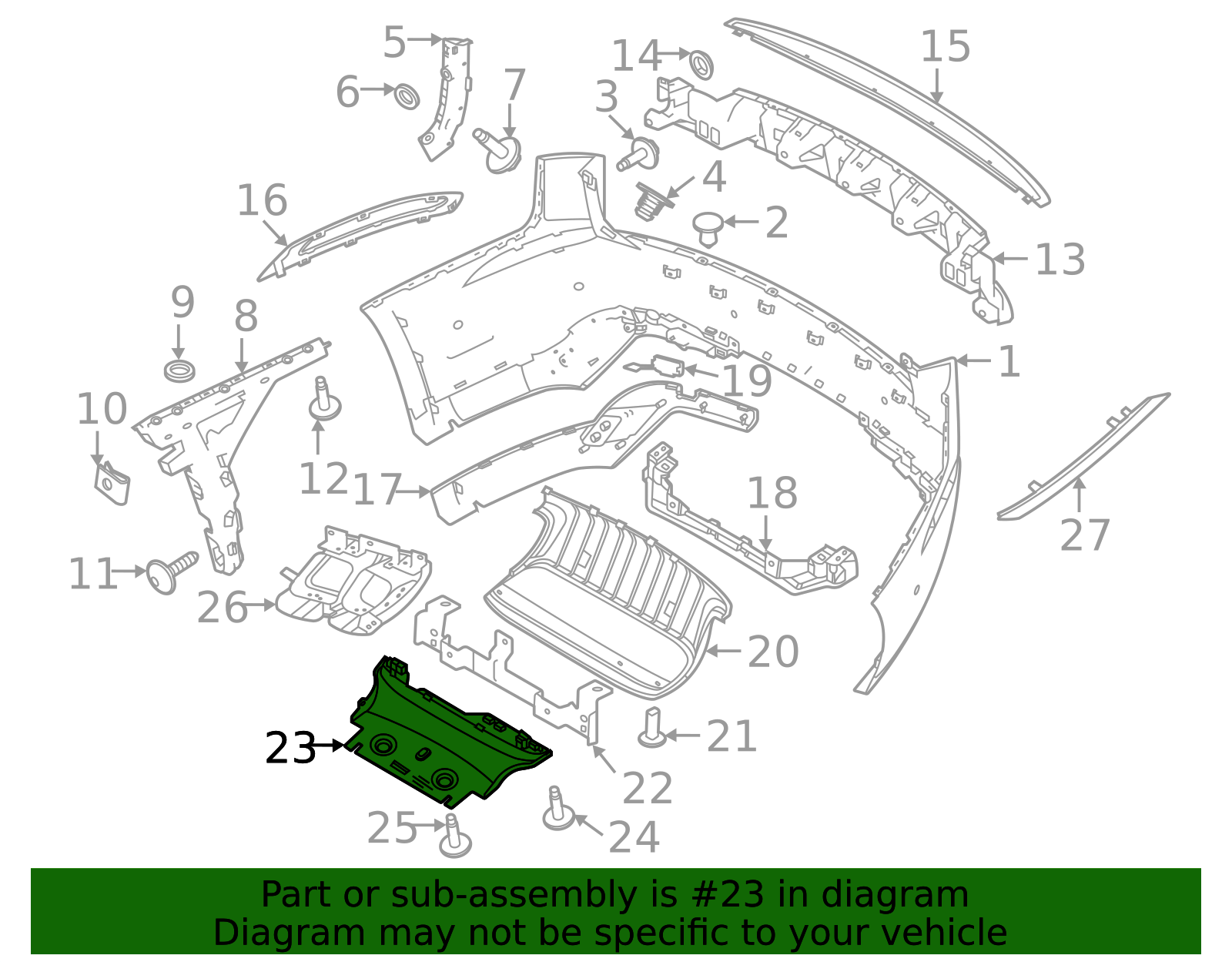2018-2020 Land Rover Range Rover Velar | Under Cover | LR093588 ...