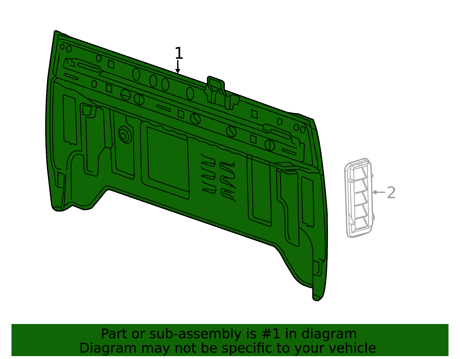 Buy Genuine GM Auto Parts - Panel (Part # 84315146) | GM Parts Store