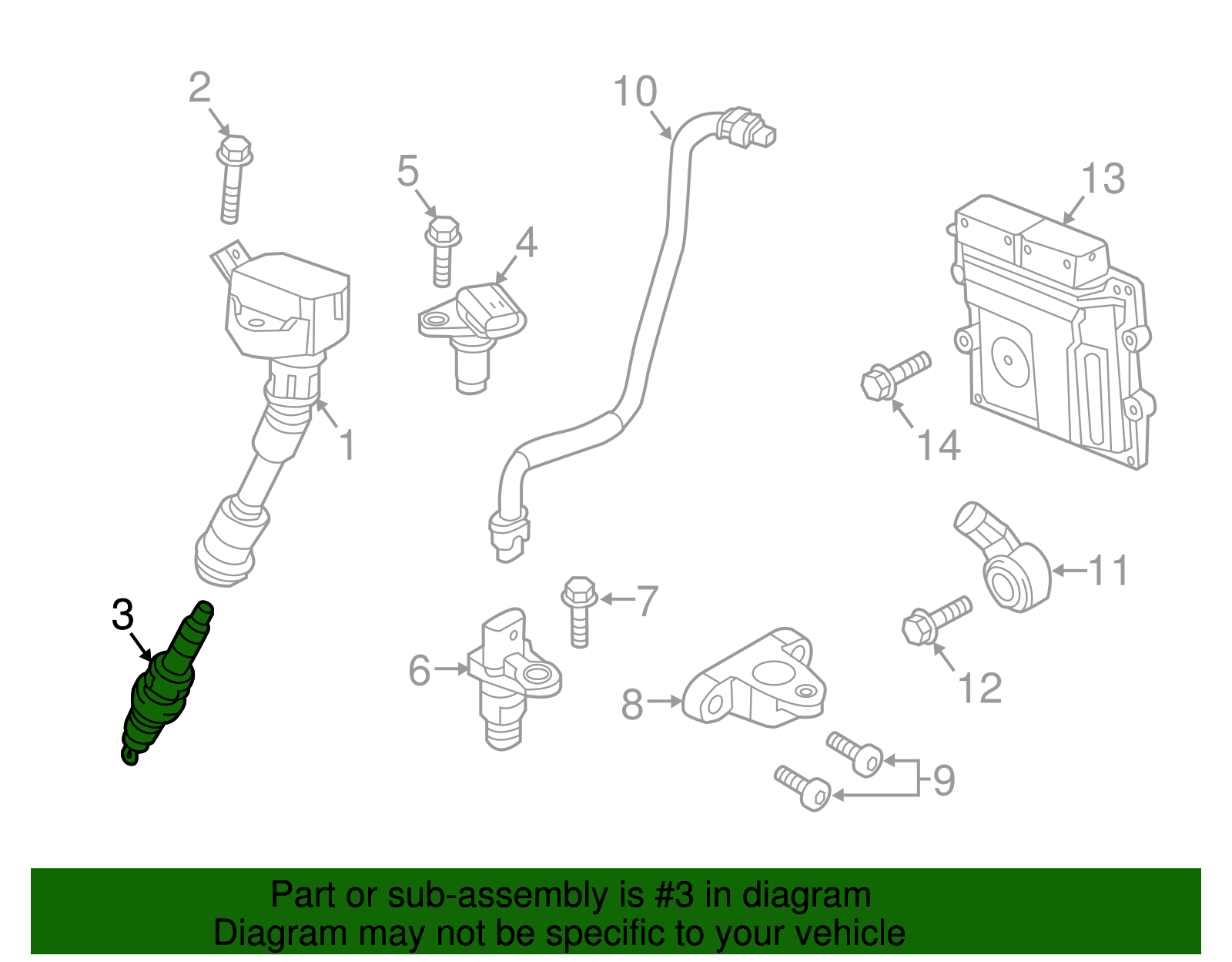 32290011 - 2015-2025 Volvo - Spark Plug - KIT OF 4 | Volvo OEM Parts Direct