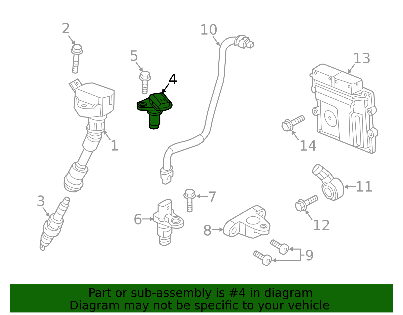 30668636 - 2016-2025 Volvo - Camshaft Sensor | Volvo OEM Parts Direct