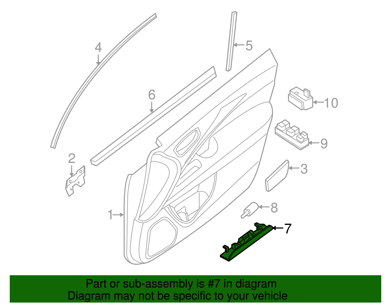 264203JA0B - Infiniti Puddle Lamp 2013-2017 Infiniti | Performance Auto ...