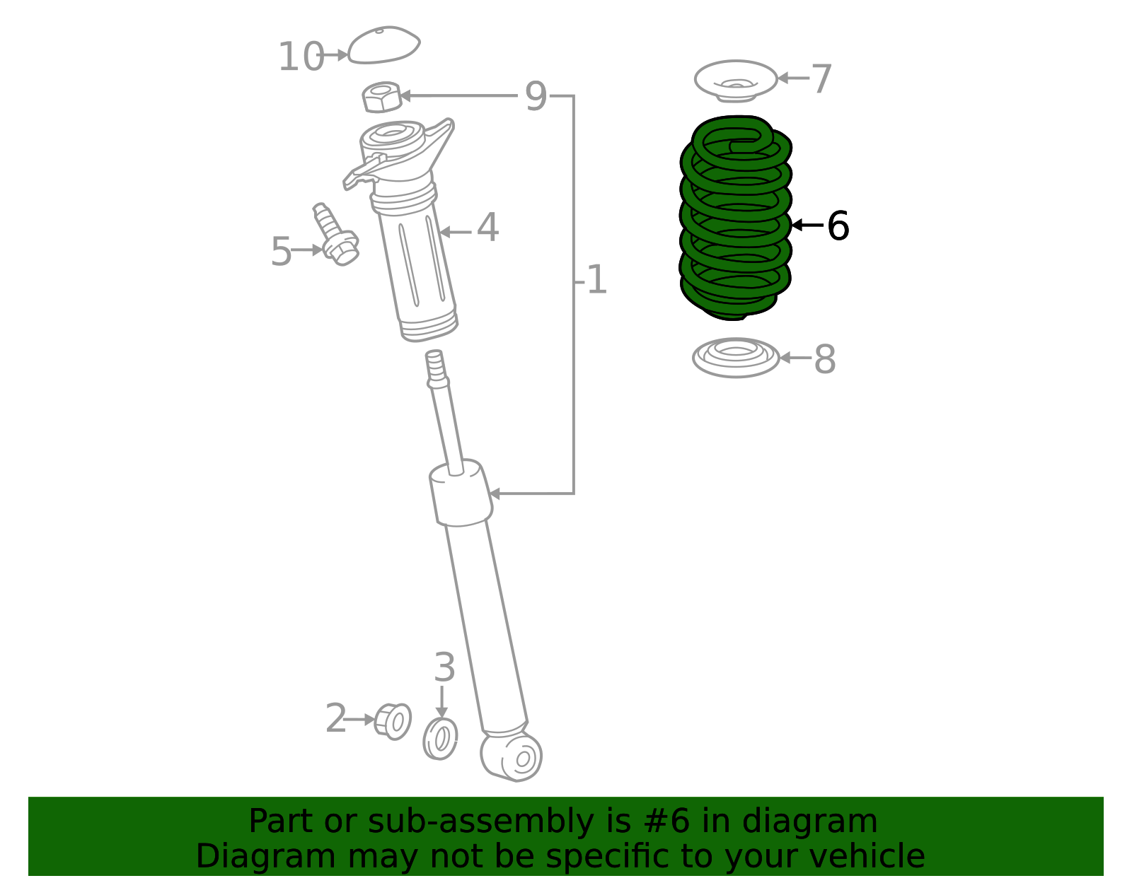 48231-47700 - Coil Spring Toyota San Diego Parts