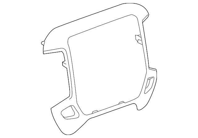 2014-2019 GM Synthesis Instrument Panel Accessory Bezel 23136583 ...
