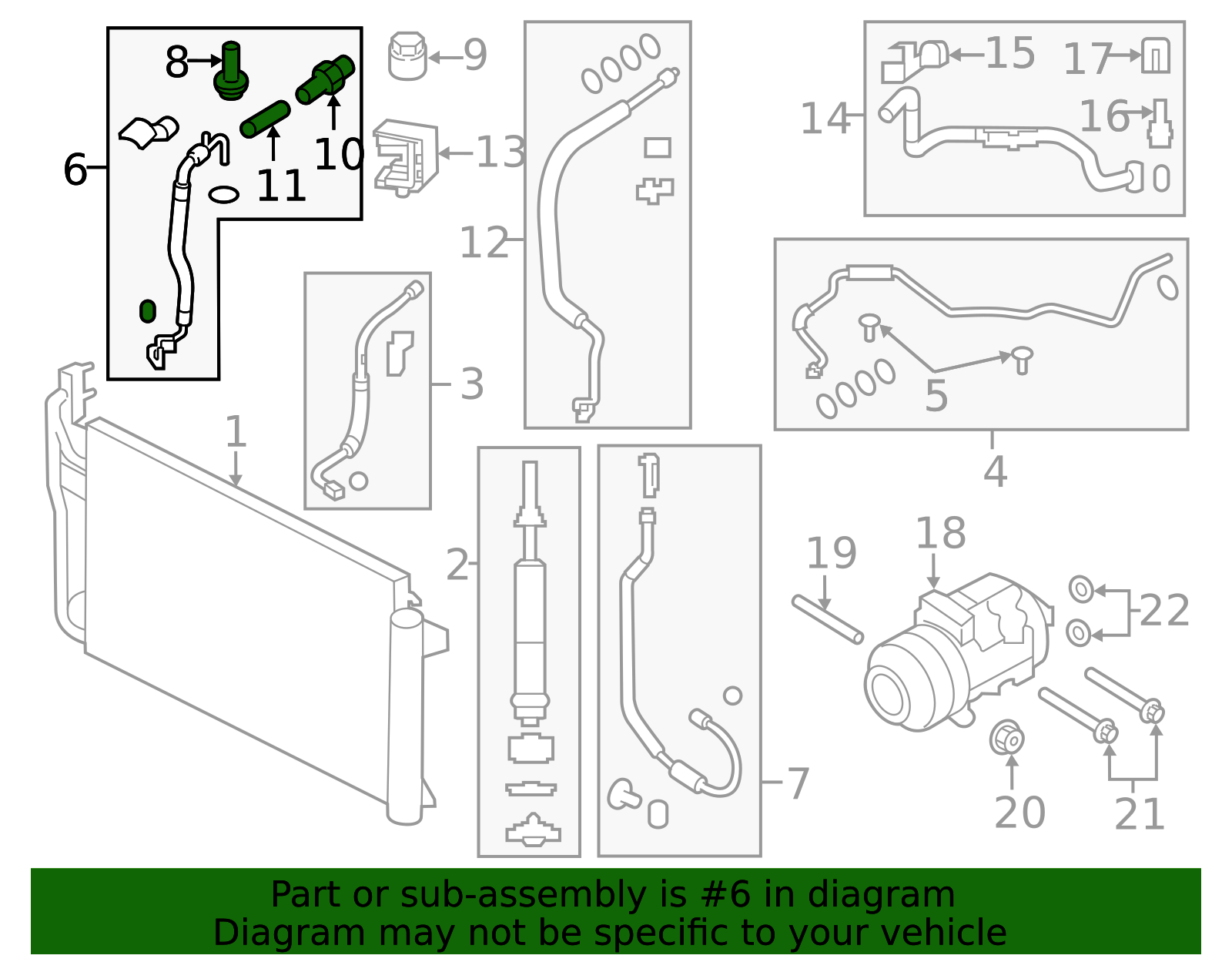 Genuine OEM Ford Part - Discharge Hose CT4Z-19972-C | Genuine OEM Ford ...