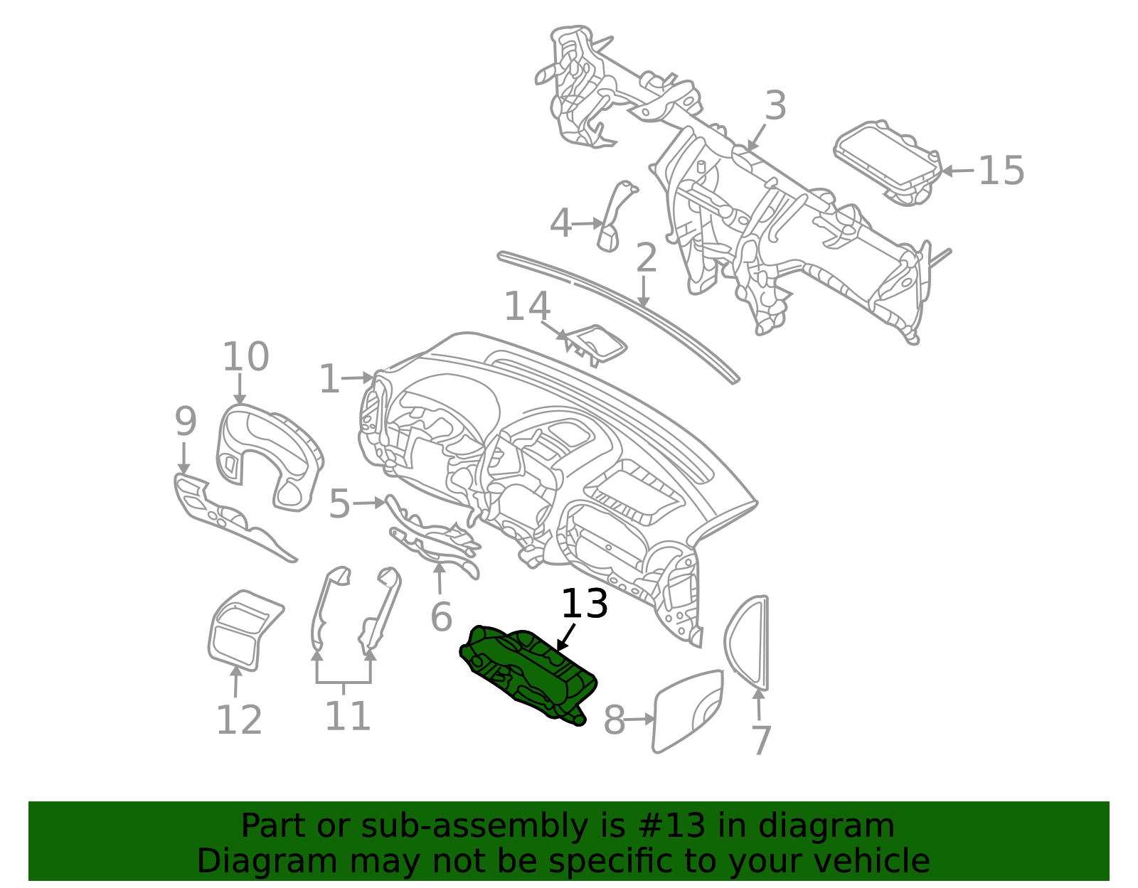 2007-2008 Hyundai Entourage Tray 84730-4D000-VA | MotorMotor