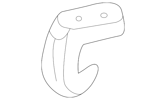 1995-2007 Toyota Tow Hook 51961-35051 | Toyota Parts Center