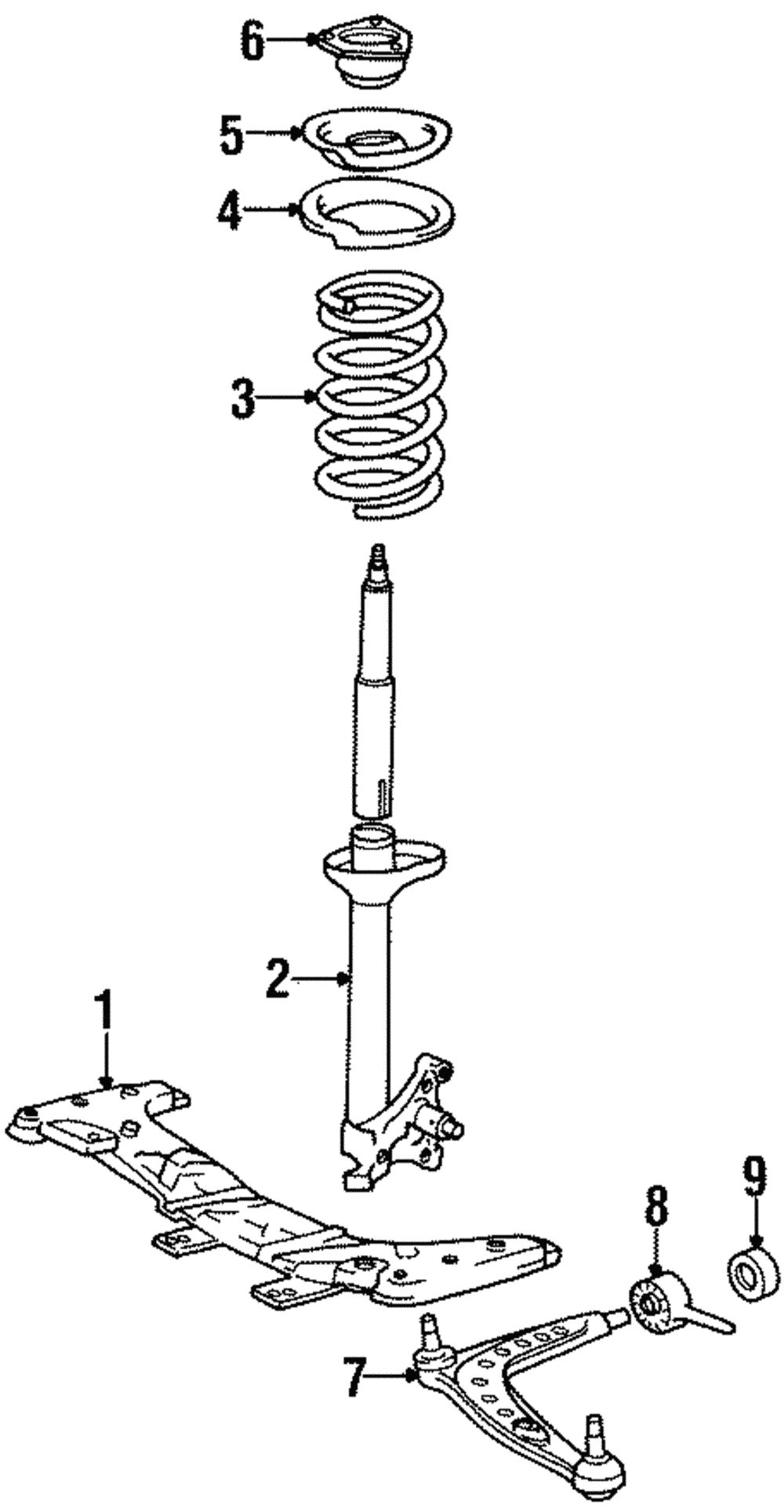 31331128524 - 1984-1992 BMW Spring Seat (31-33-1-128-524) | BMW of ...