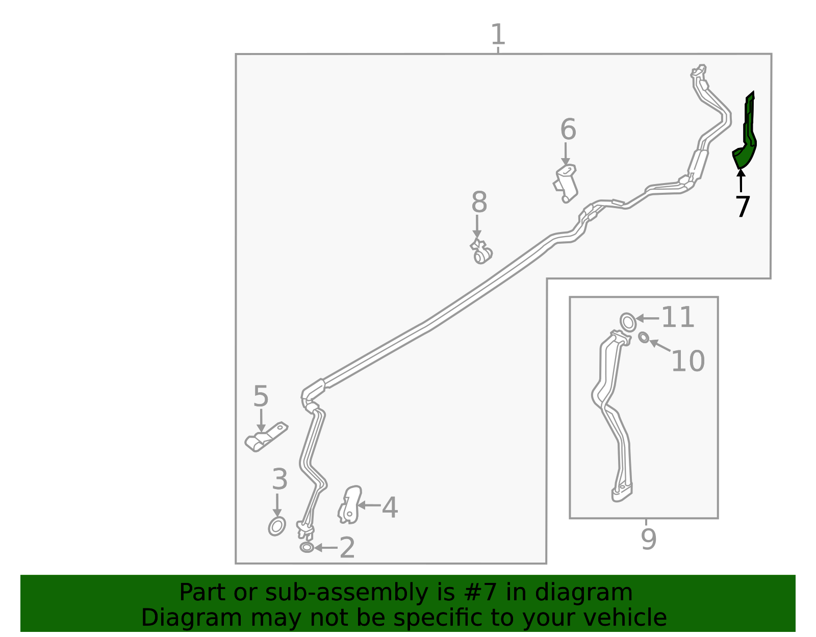 2013-2020 Nissan Pathfinder Pipe Assembly Bracket 92559-3JA0A ...