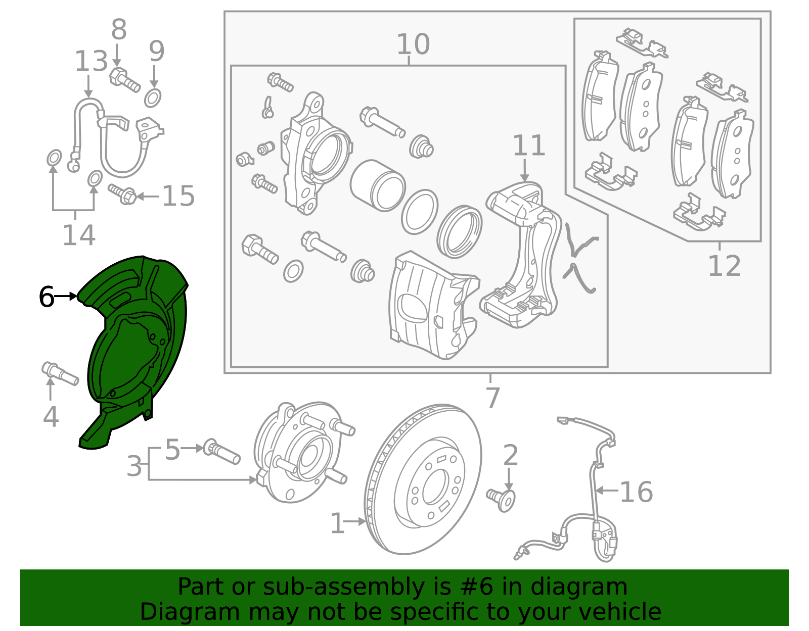 Genuine Splash Shield for 2021-2025 Hyundai Elantra | Part# 51755-AA000 ...