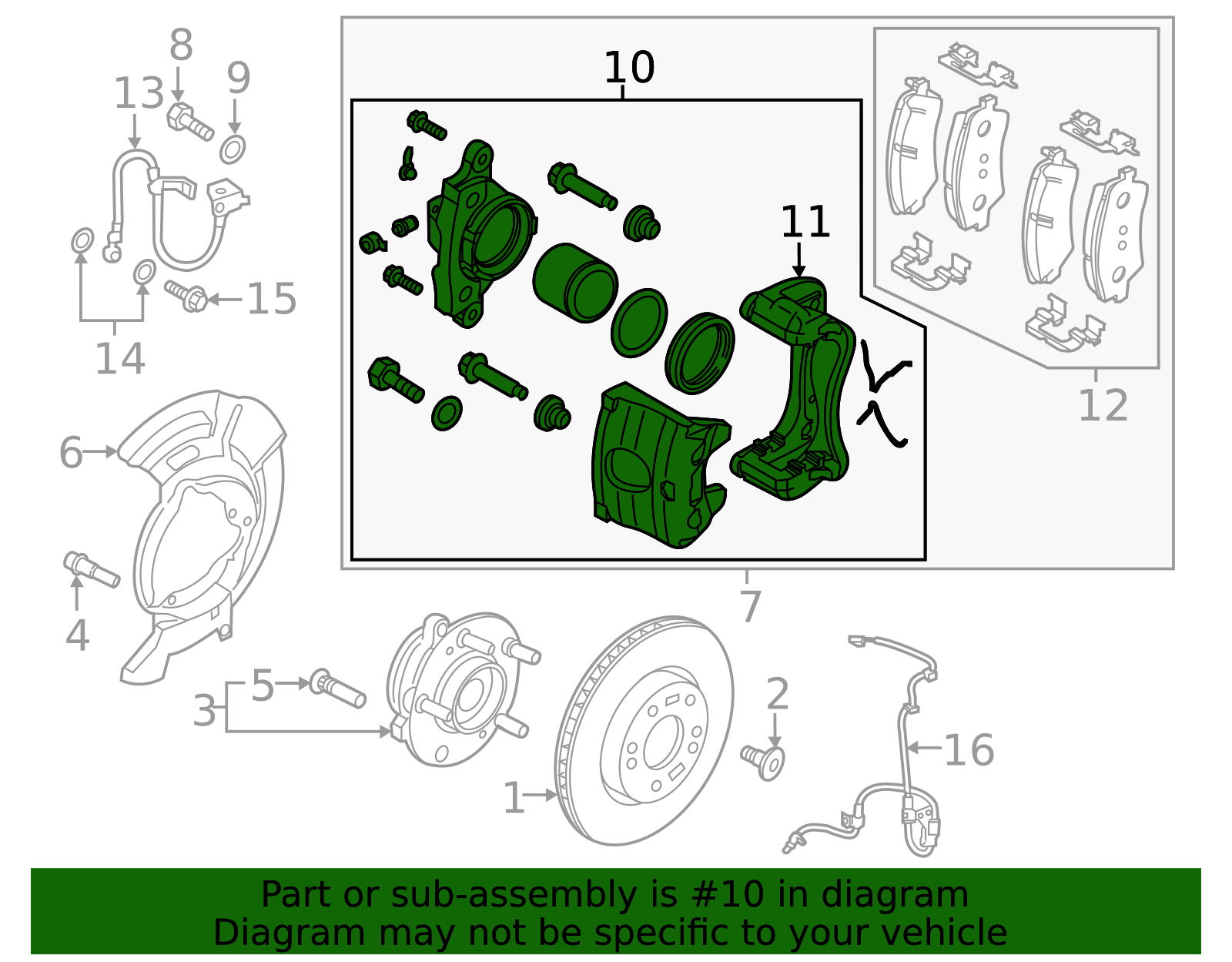 58190aaa00 - Hyundai Caliper 2021-2025 Hyundai Elantra | Performance ...