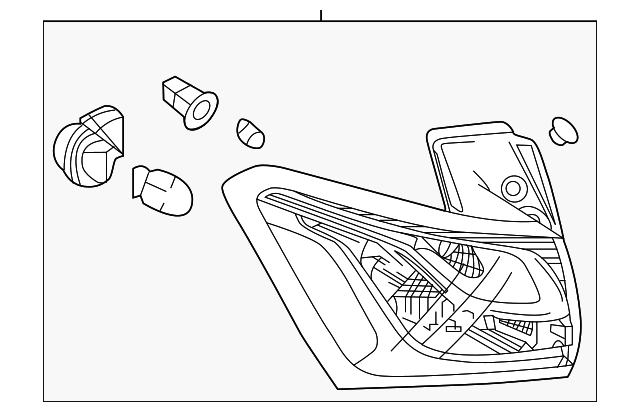 2023-2024 Chevrolet Equinox Lamp 87844701 | OEM Parts Online