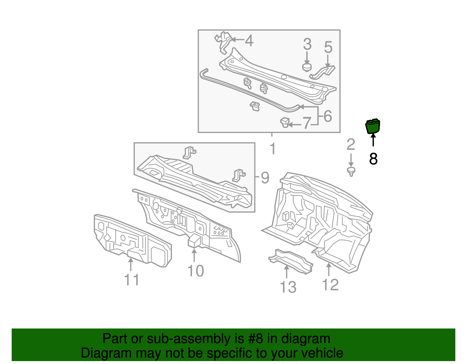 74230-SHJ-A00 - Drain Valve 2005-2010 Honda Odyssey | Honda Parts Online