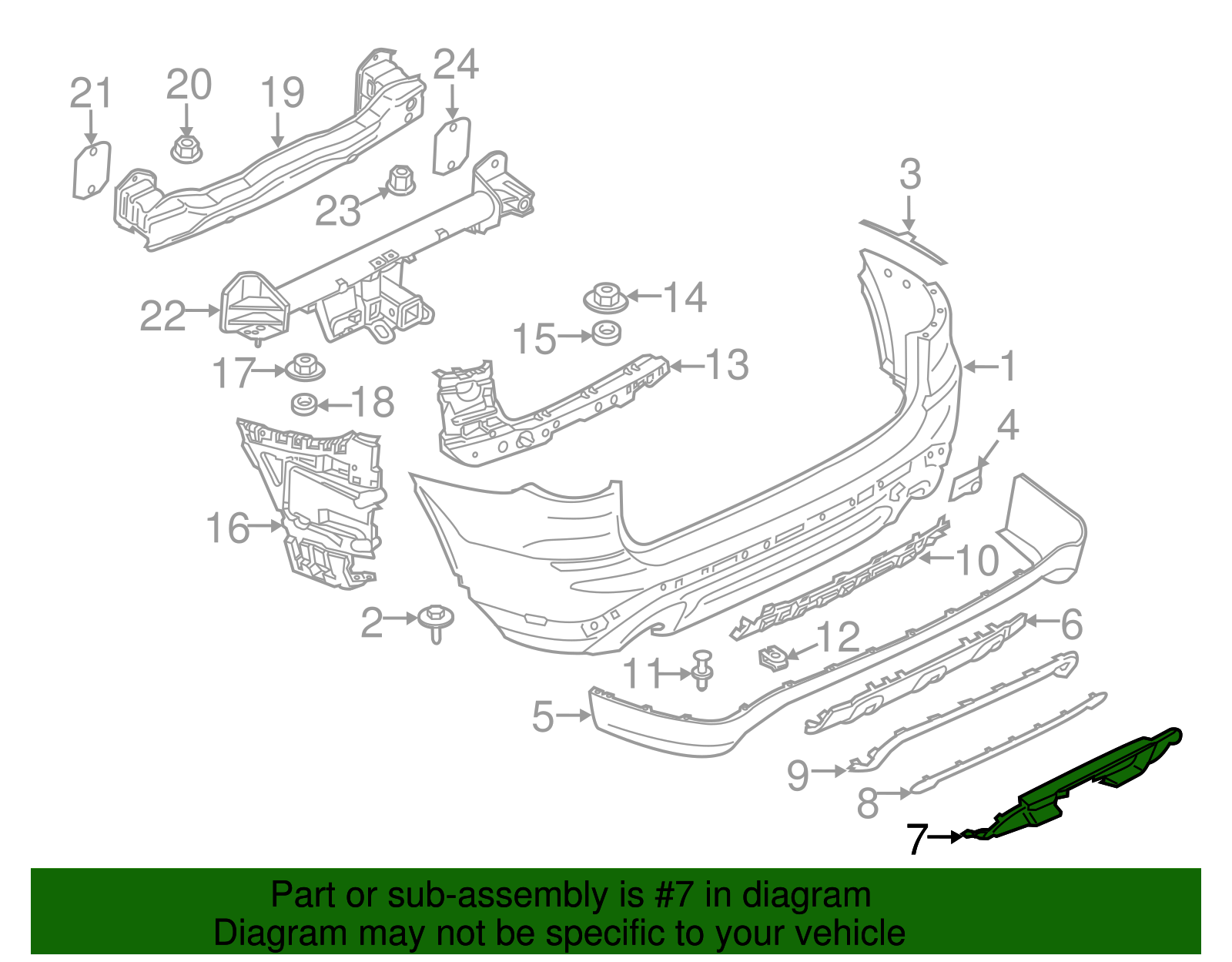 51117458878 - 2018-2021 BMW X3 Trim Plate (51-11-7-458-878) | BMW of ...