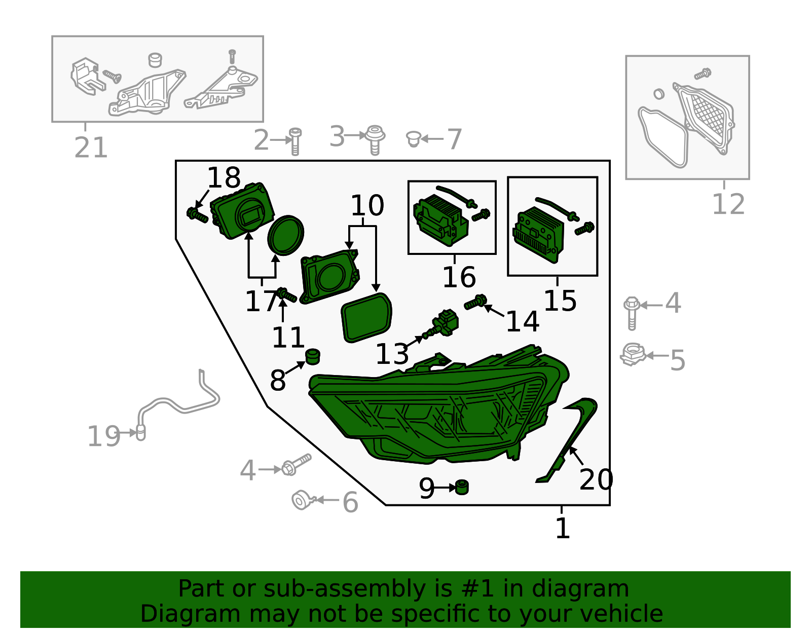 2019-2025 Audi Headlight Assembly 4K0-941-040-G | Audi Midwest