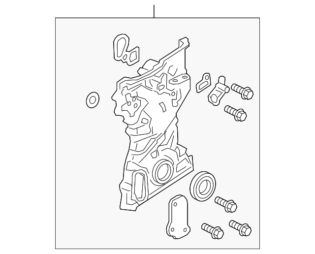 11410-5X6-J00 - 2015-2016 Honda CR-V - Case Assembly Chain | Genuine ...