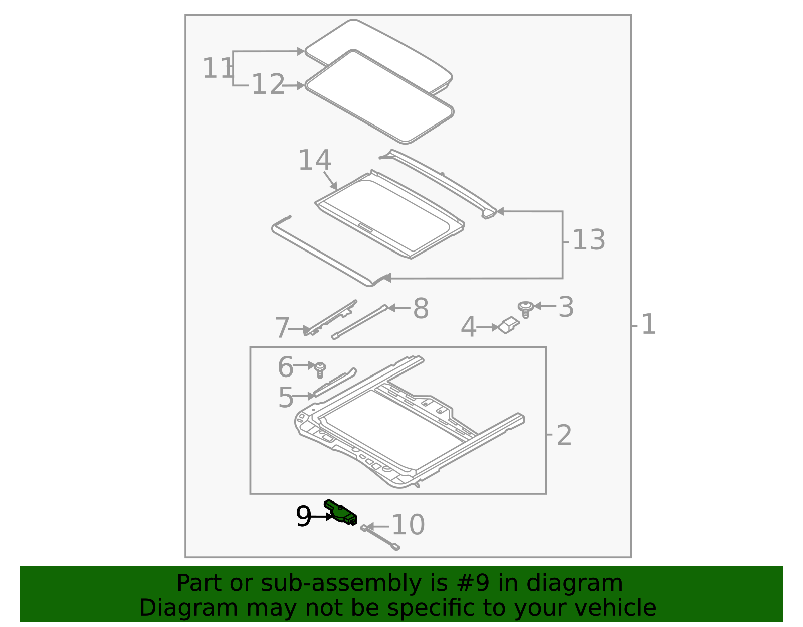 81680-Q5000 - Sunroof Motor 2021-2025 Kia Seltos | Kia.Parts Store