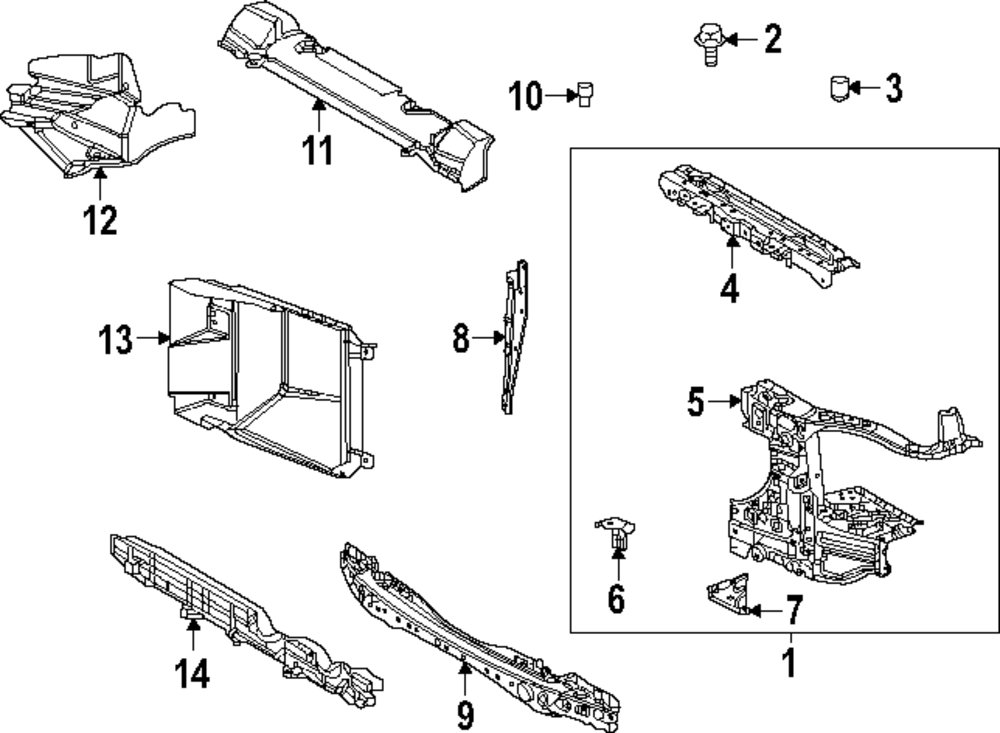 2022-2024 Toyota Tundra Air Duct 165D1-F4010 | Toyota Parts Center