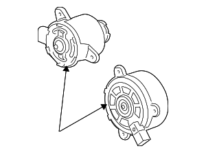 2007-2012 GM Engine Cooling Fan Motor 20757664 | Applegate Chevrolet Parts