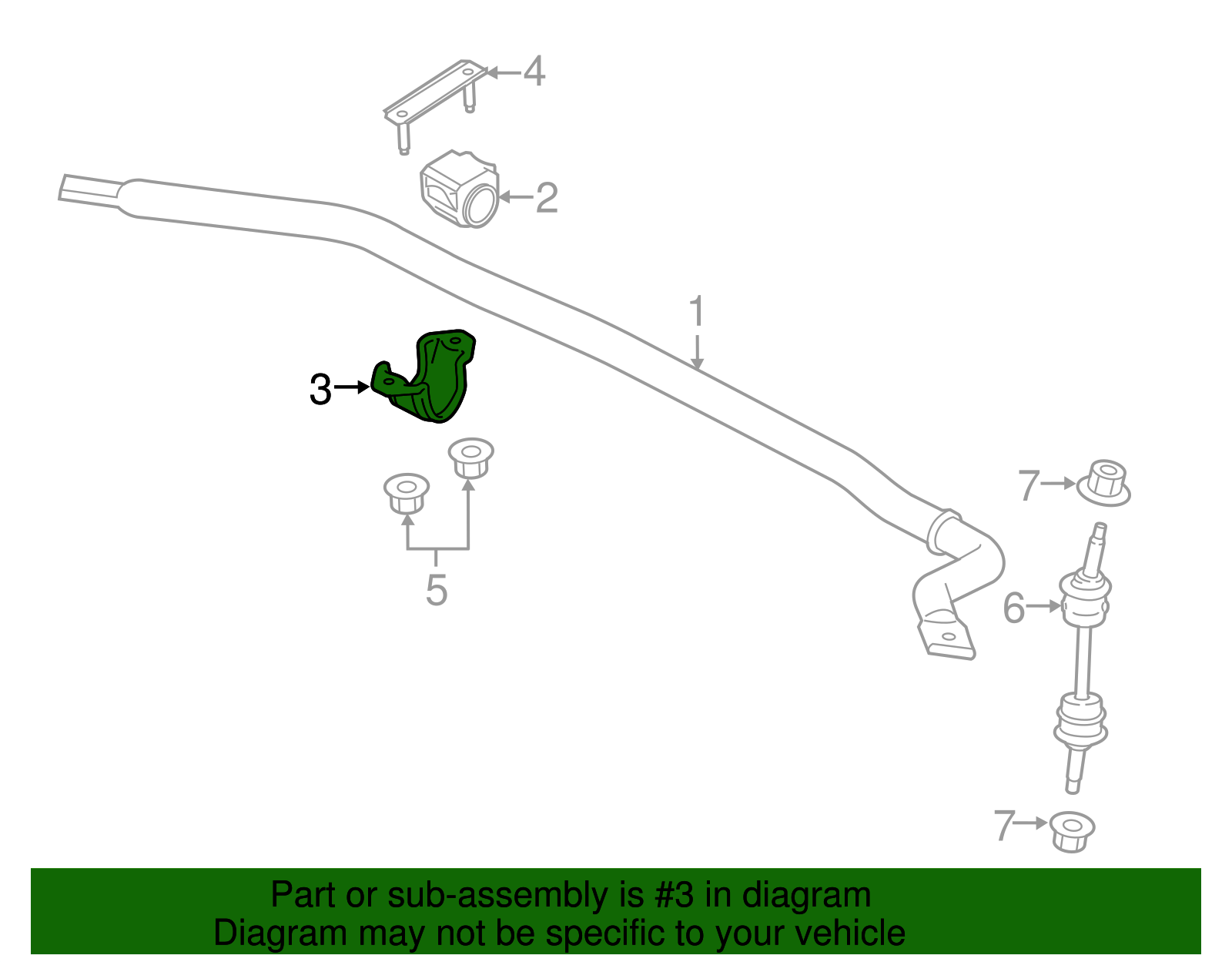 7L1Z-5486-A - Ford Bracket 2007-2024 Ford | Performance Auto Parts