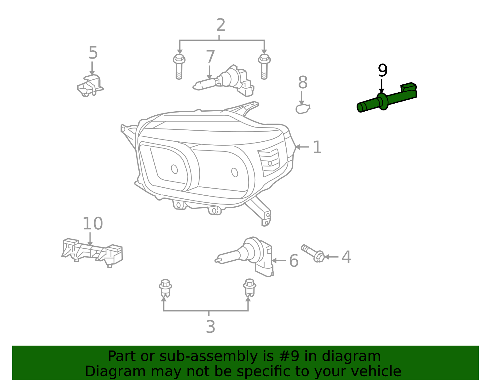 2008-2013 Toyota Socket 81125-48470 | Toyota Parts Center