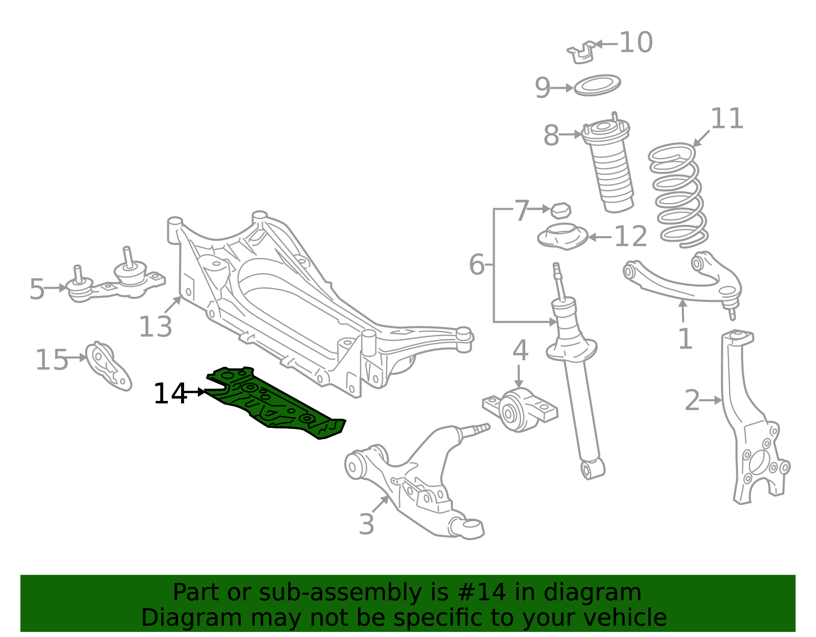 2006-2014 Lexus Radiator Support Splash Shield 51219-30031 | OEM Parts ...
