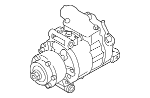2015-2018 Audi A/C Compressor 4G0-260-805-AE | Audi USA Parts