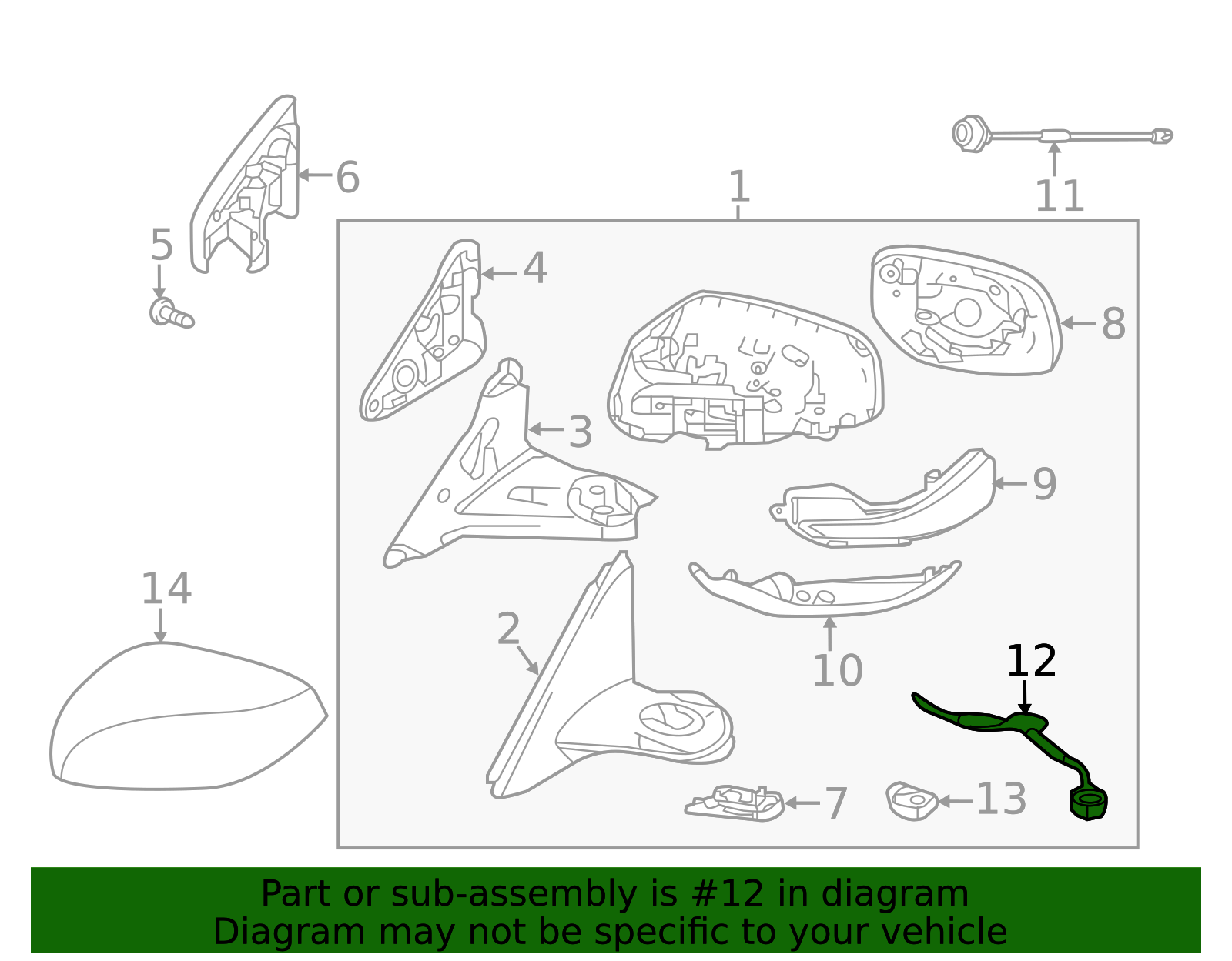 26675-5DA0B - Indicator 2017-2019 Infiniti QX30 | Infiniti of Orland Park