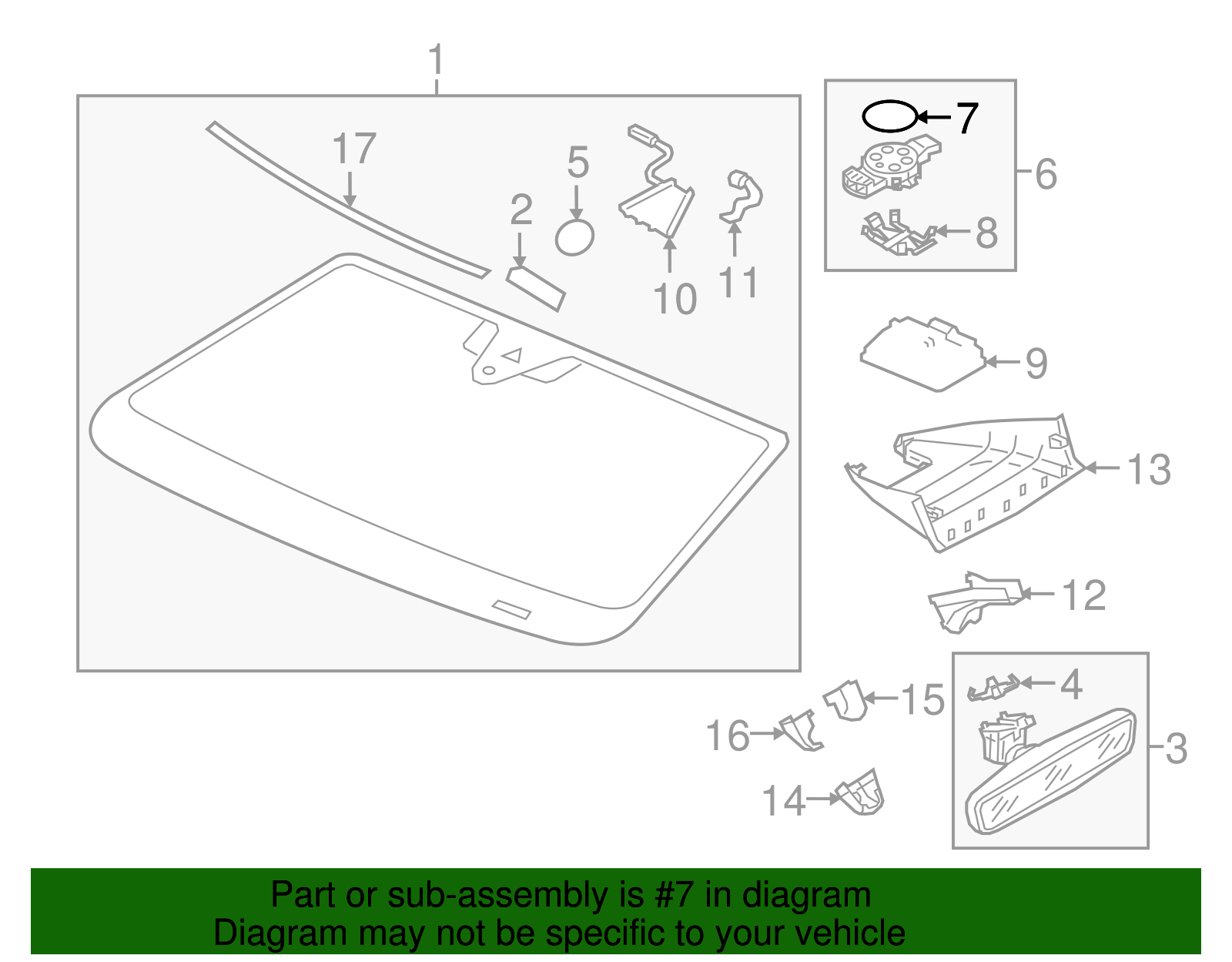 2018-2025 Volkswagen Rain Sensor Adhesive Kit 7N0-955-609 | OEM Parts ...