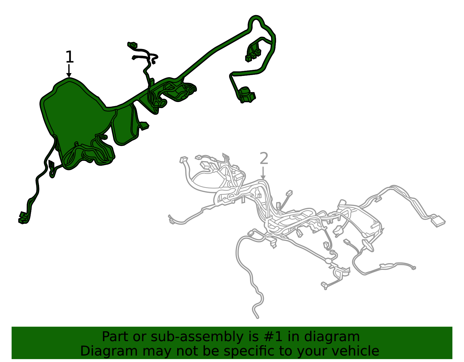 2024-2025 Ford F-150 Engine Harness RU5Z-12A581-AK | Ford OEM Parts Outlet