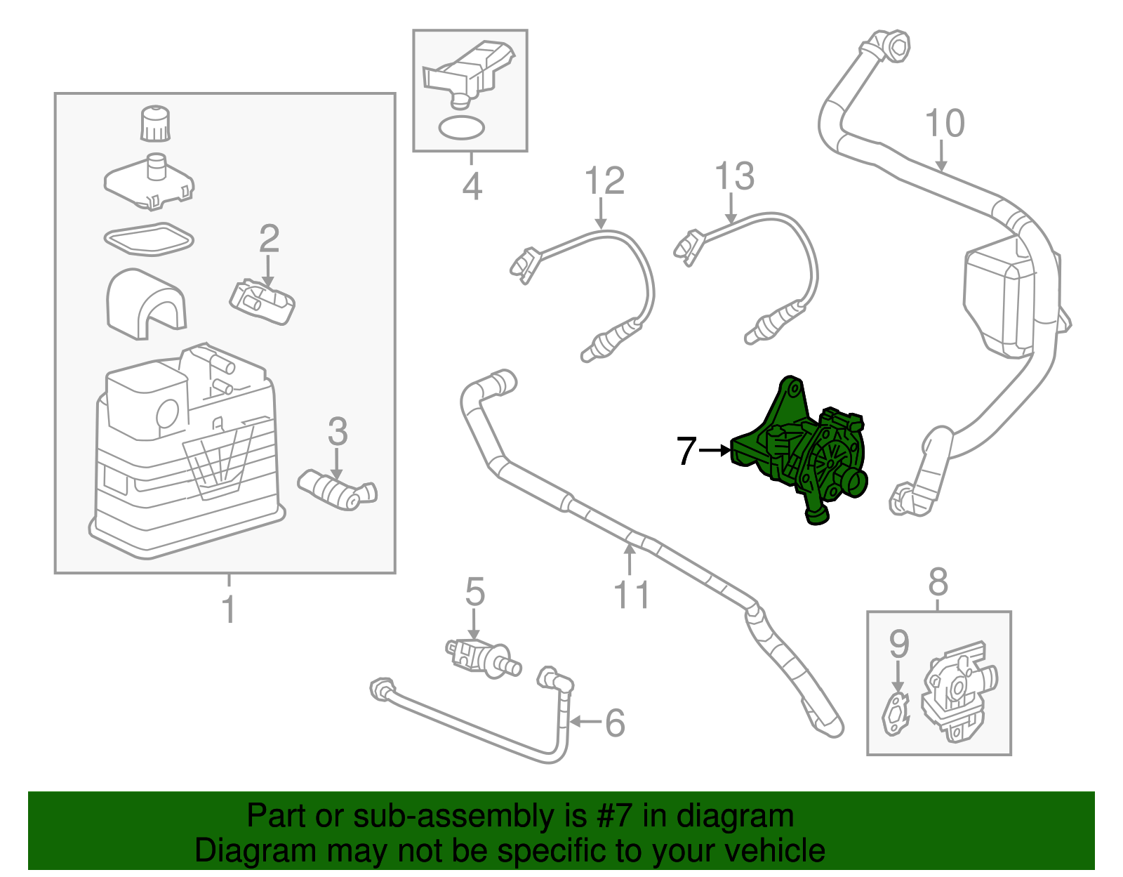 2013-2023 GM Vacuum Pump 12686657 | Applegate Chevrolet Parts