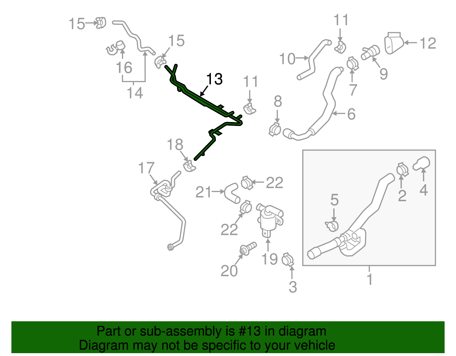 06J-121-075-D - Tube 2009-2018 Audi | Audi OEM Parts Guy