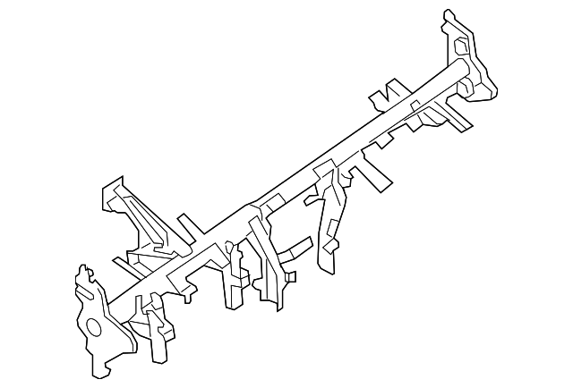 2015-2024 Nissan Murano Reinforced Beam 67870-9UF1A | My Nissan Part