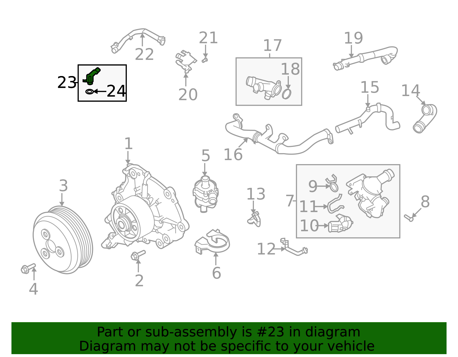 2018-2023 Jaguar | Tube Connector | JDE41371 | OEM Vehicle Parts