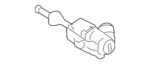 51217310733 - 2012-2019 BMW Lock Cylinder (51-21-7-310-733) | BMW of ...