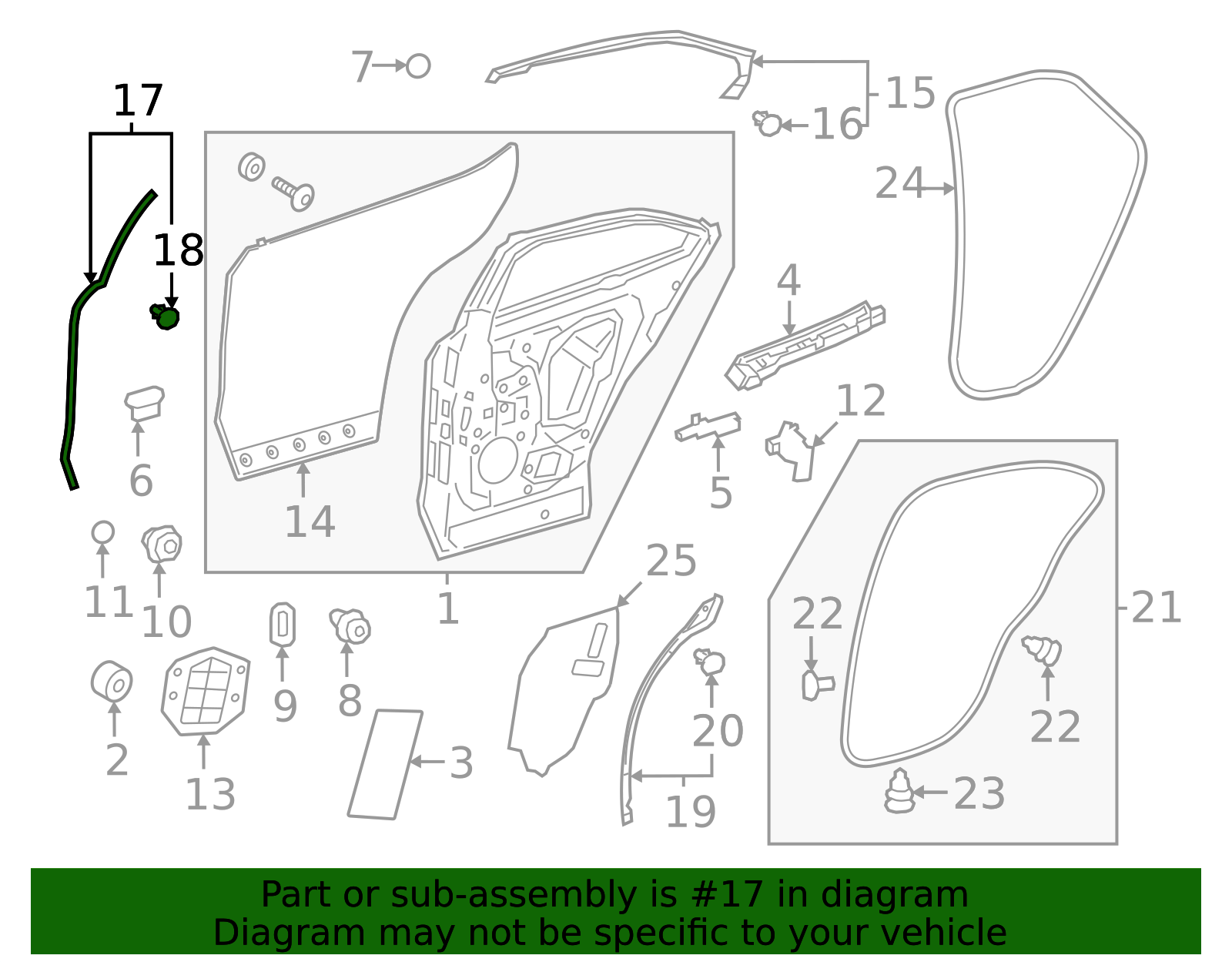 67897-76020 - High-Quality Door Shell Seal for AutoNation Parts
