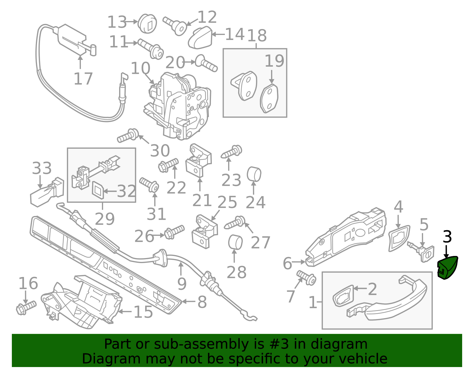 2011-2017 Volkswagen Touareg Cap 7P6-837-879-GRU | VW Direct Auto Parts