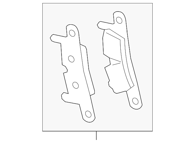 2020-2024 Porsche 911 1 Set Of Brake Pads Rear 992-698-451-G | Sunset ...