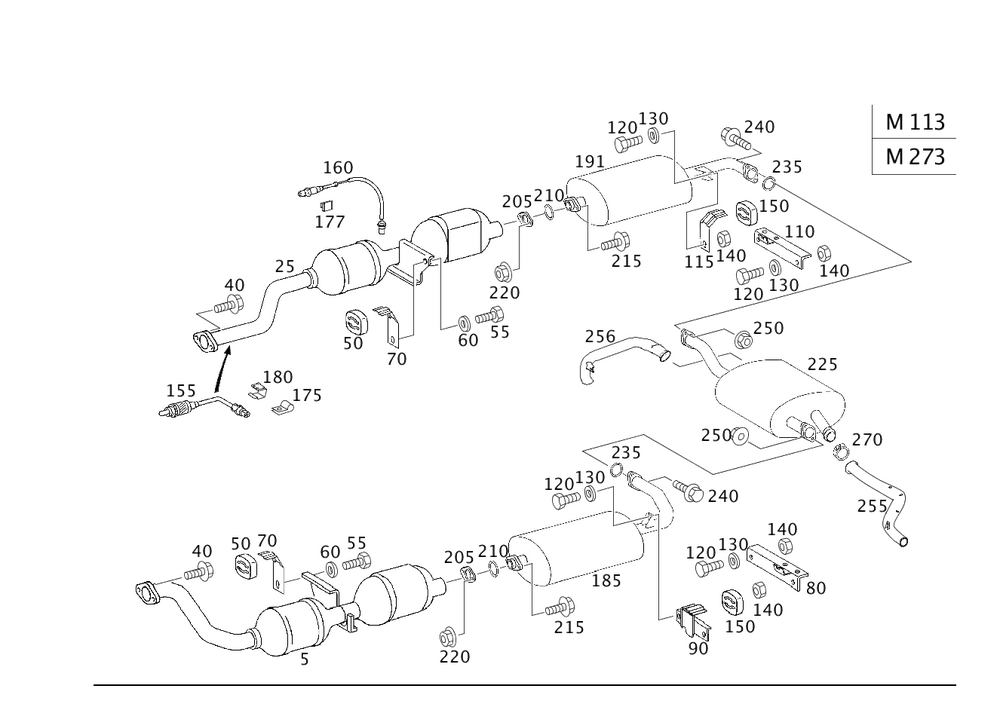 1999-2011 Mercedes-Benz Lambda Sensor 001-540-74-17 | Mercedes-Benz Parts