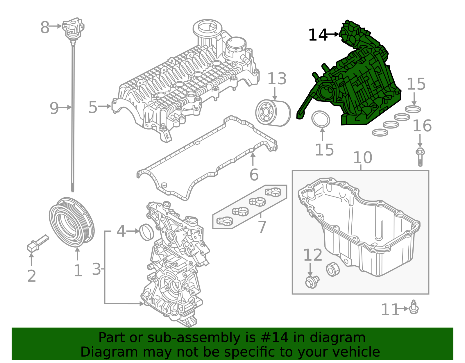 Intake Manifold 68565245AA | Mopar Parts Canada