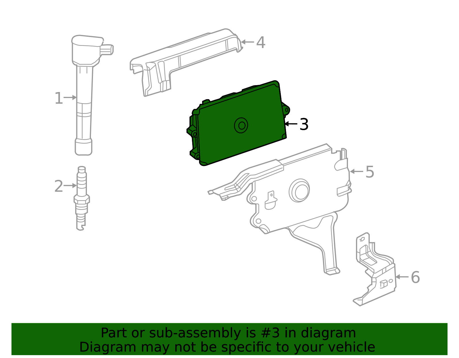 37820-5LA-318 - Engine Control Module (ECM) 2015 Honda CR-V | Honda ...