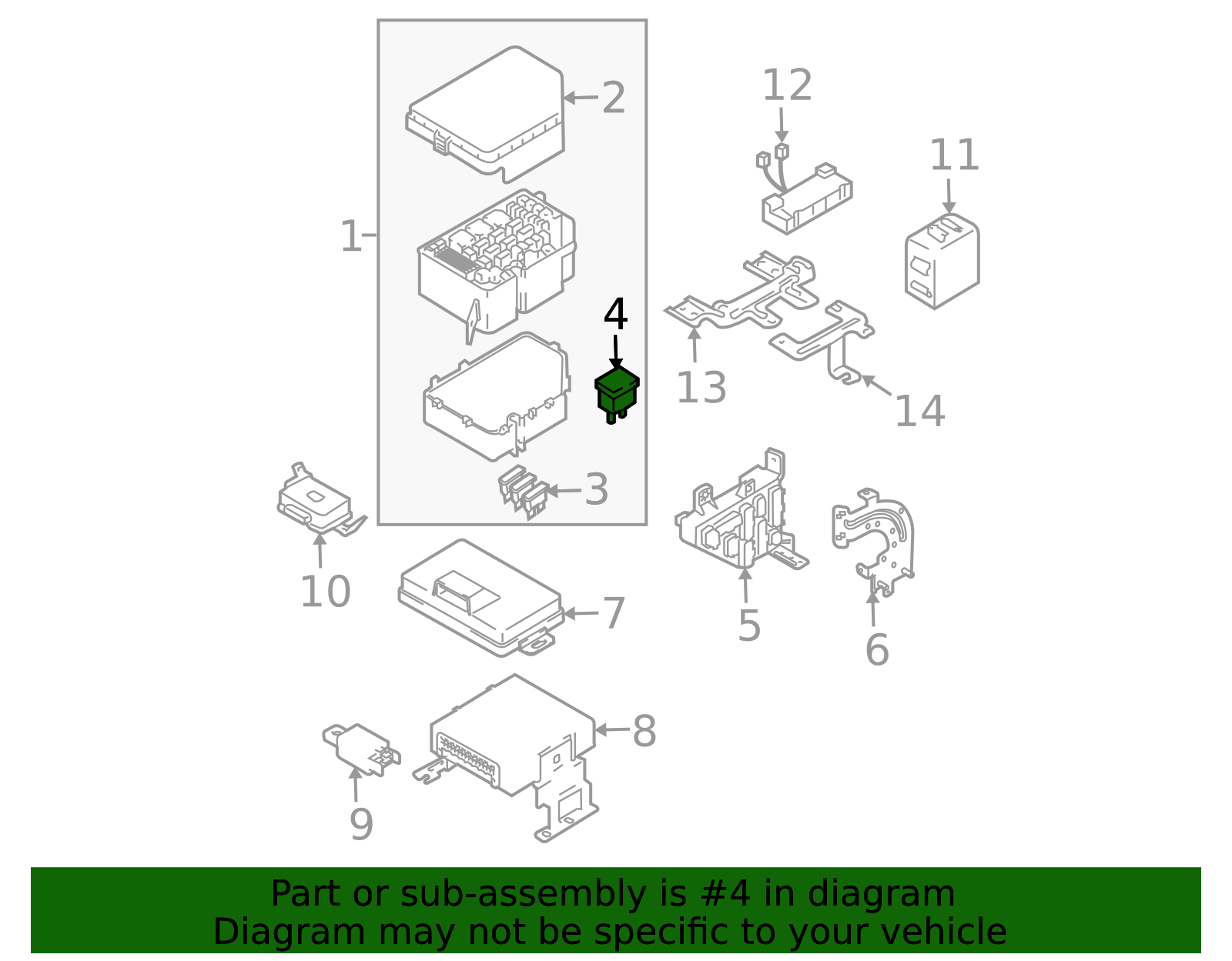 91850-4A000 - High-Quality Fuse for 2005-2012 Hyundai | AutoNation Parts