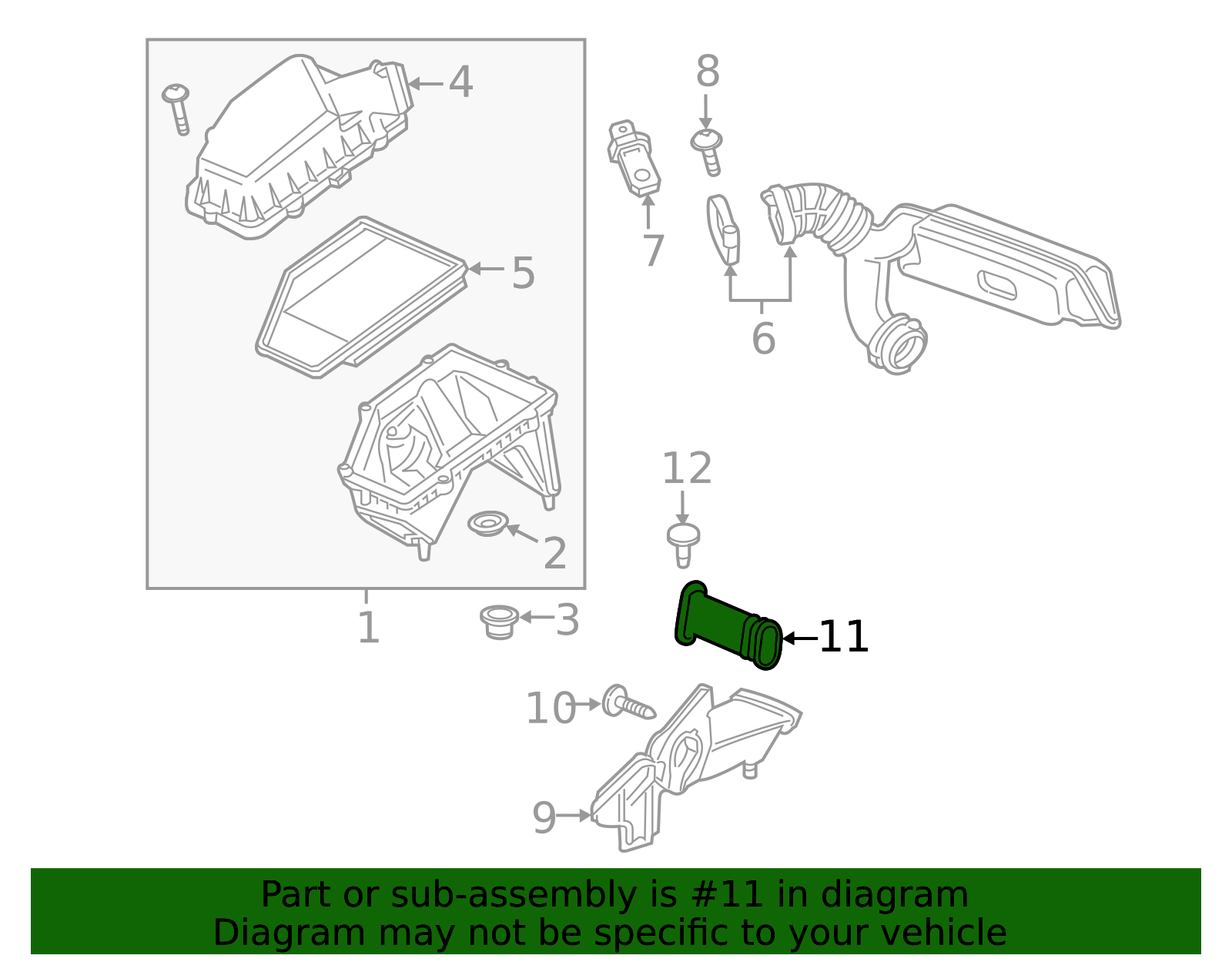 Buy Genuine GM Auto Parts - Duct (Part # 22977441) | GM Parts Store