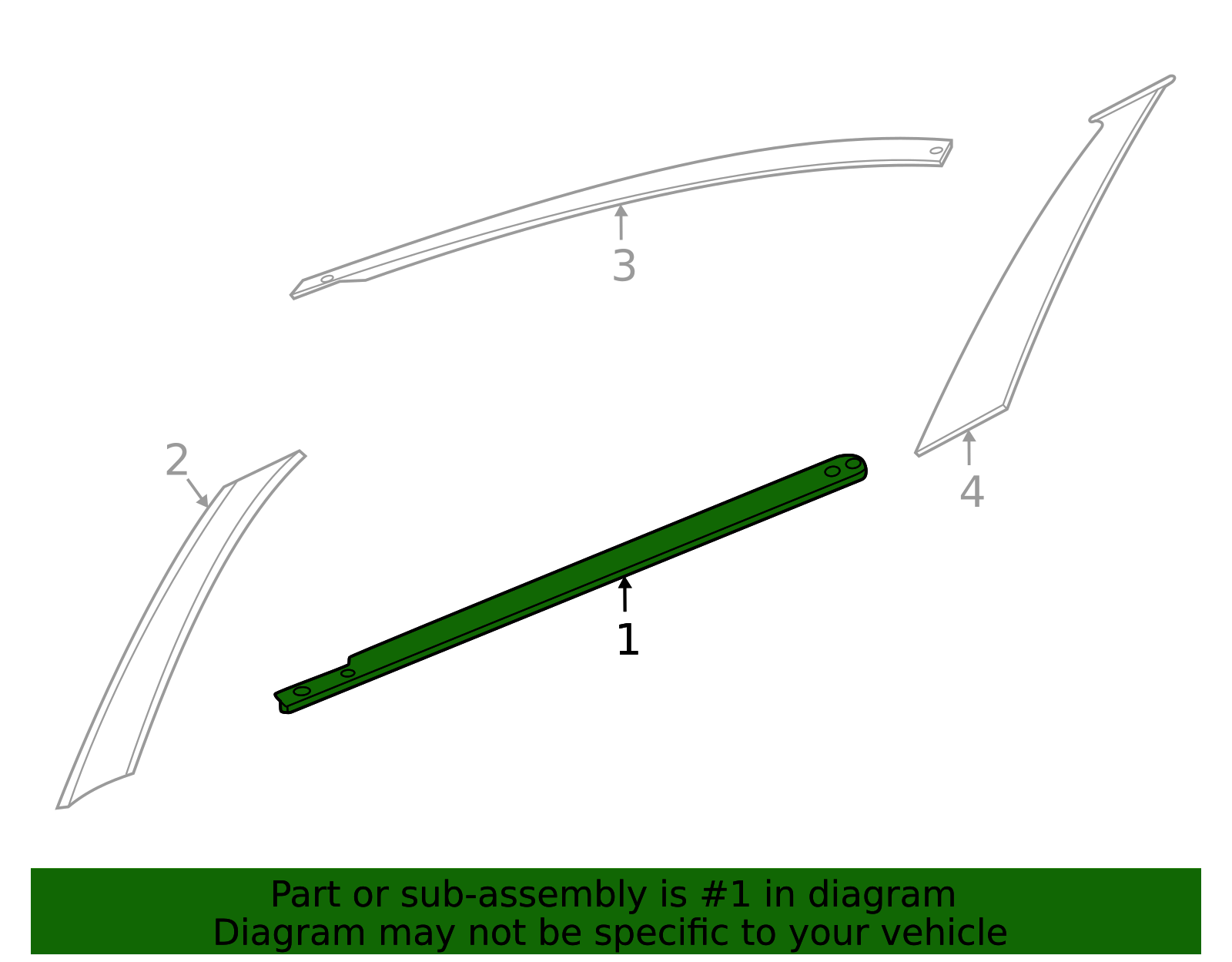2020-2025 Nissan Sentra Belt Molding 82821-6LA5A | Nissan Parts Central