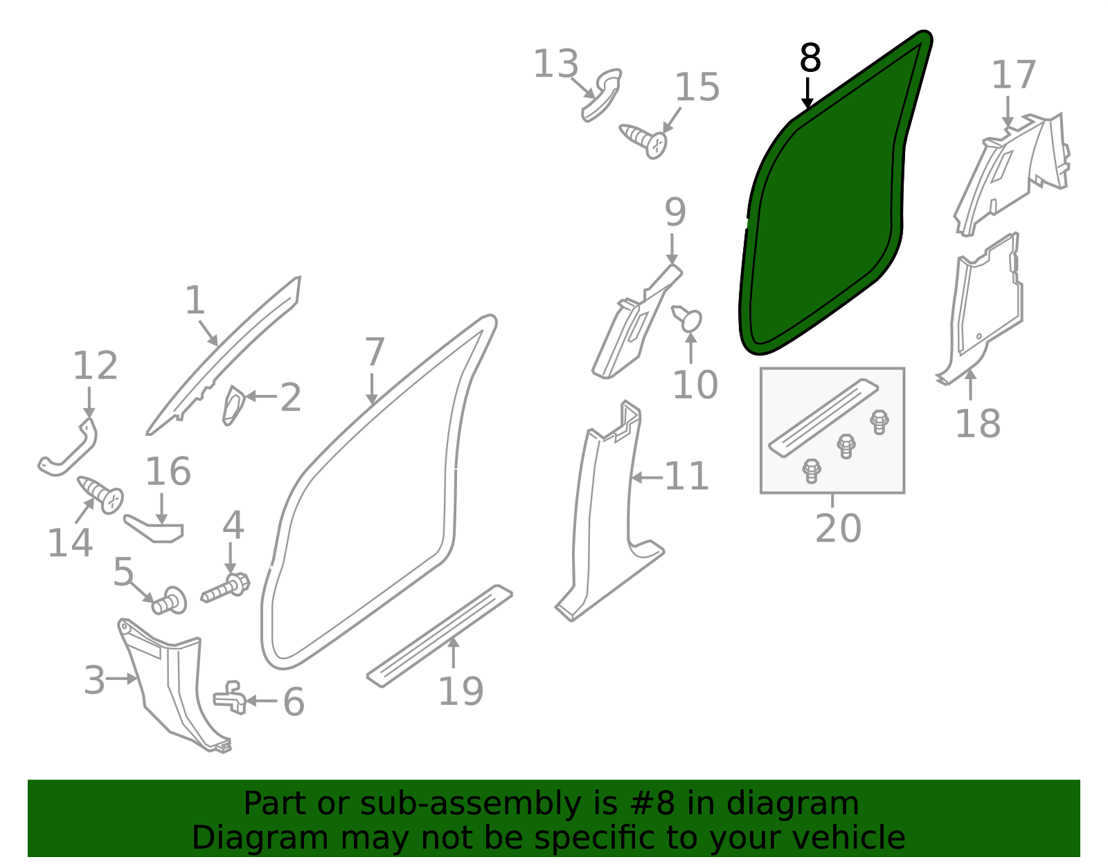 Door Seal – OEM Weatherproofing for a Quieter Ride | AutoNation Parts