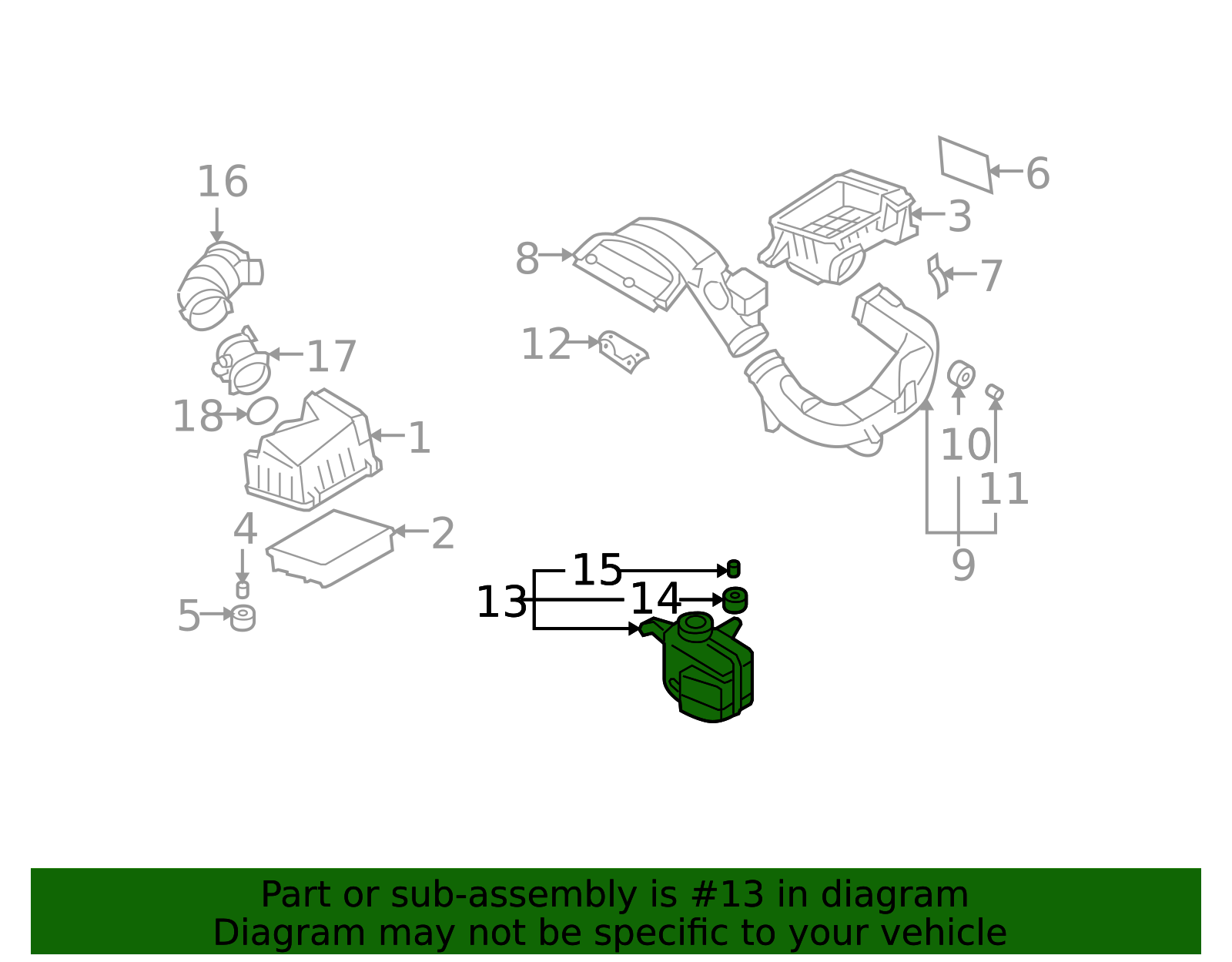 2006-2010 Hyundai Sonata Resonator 28190-3K010 | MotorMotor